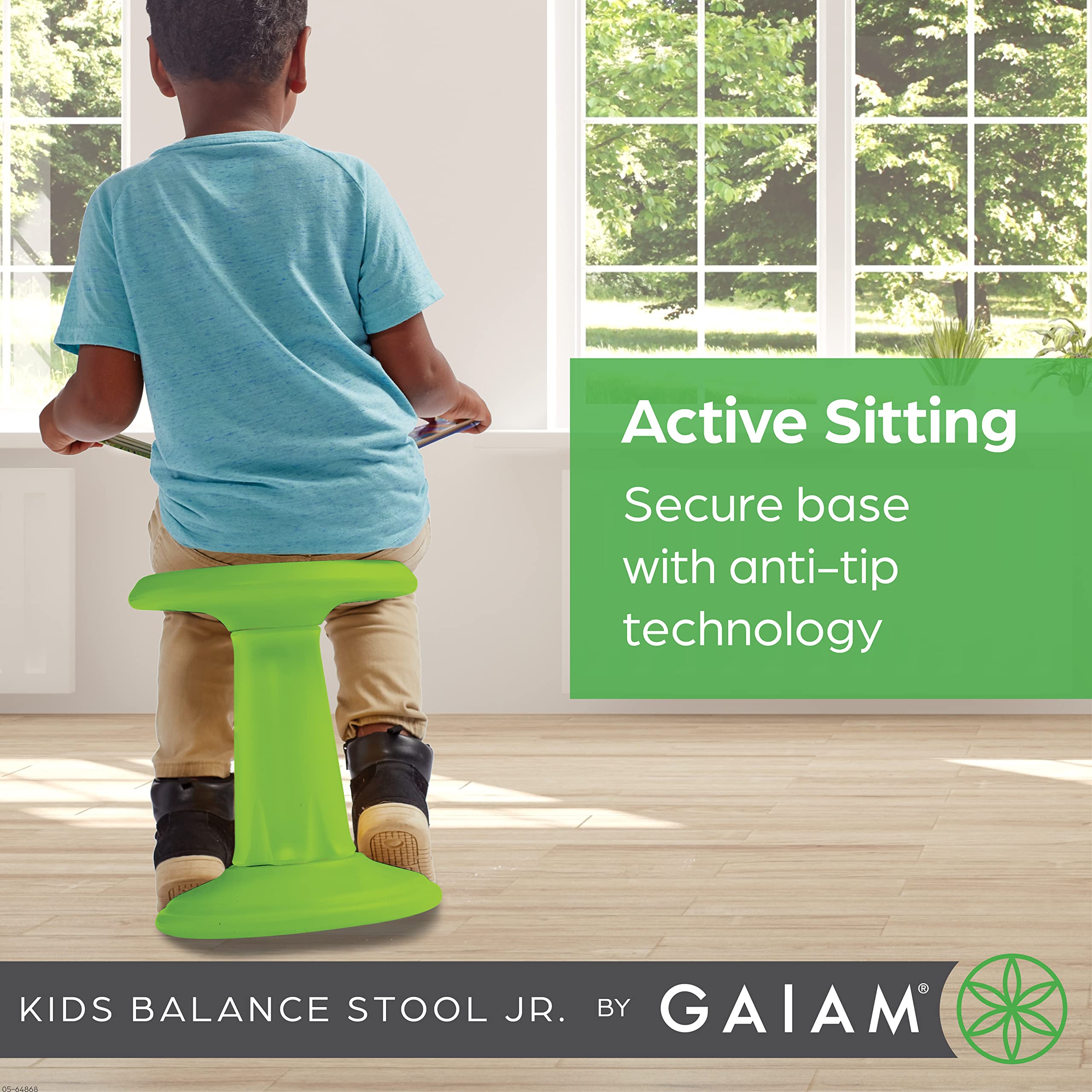Mua Gaiam Kids Wobble Stool Desk Chair - Alternative Flexible Seating ...