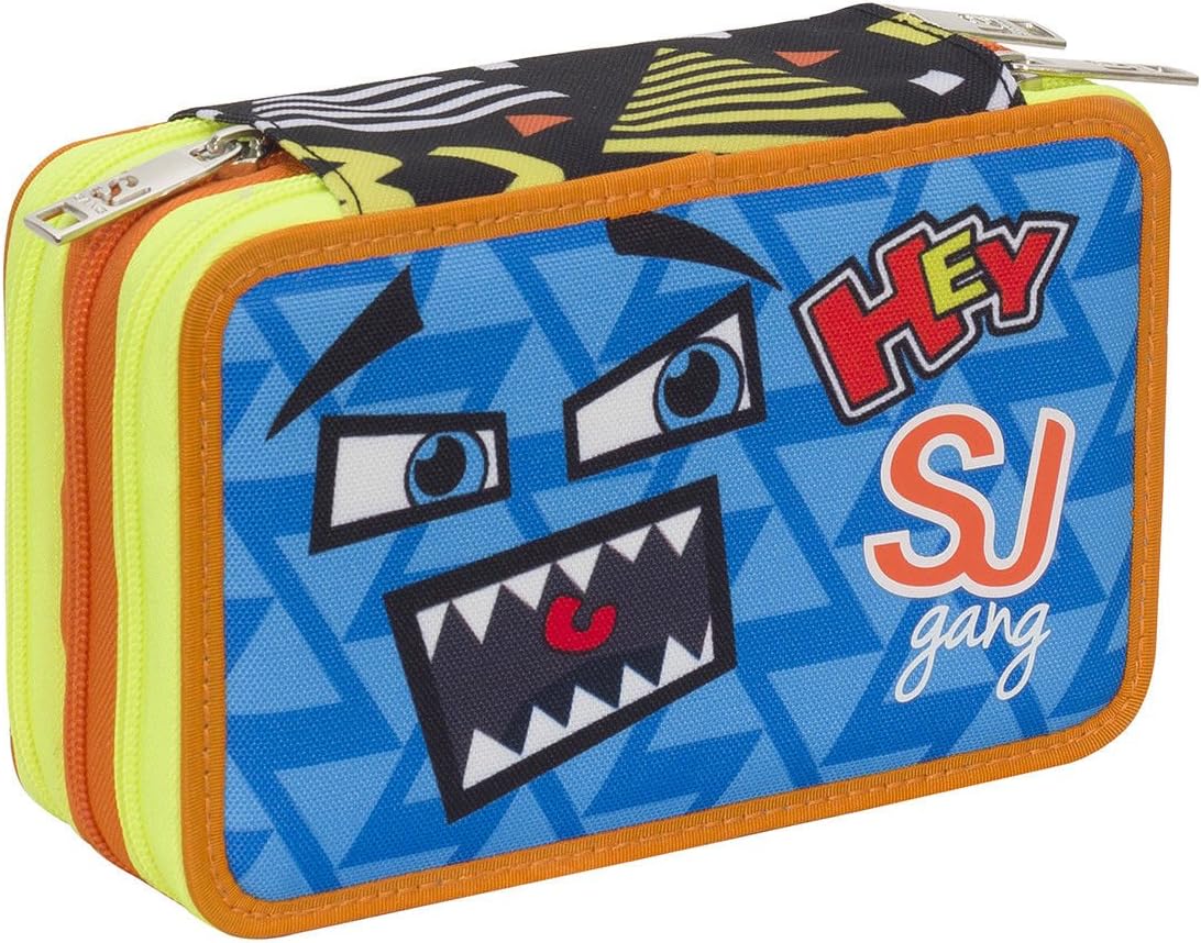 Seven SJ GANG Pencil Case Hey Faces School 3 Plans + Pen + Bookmark ...