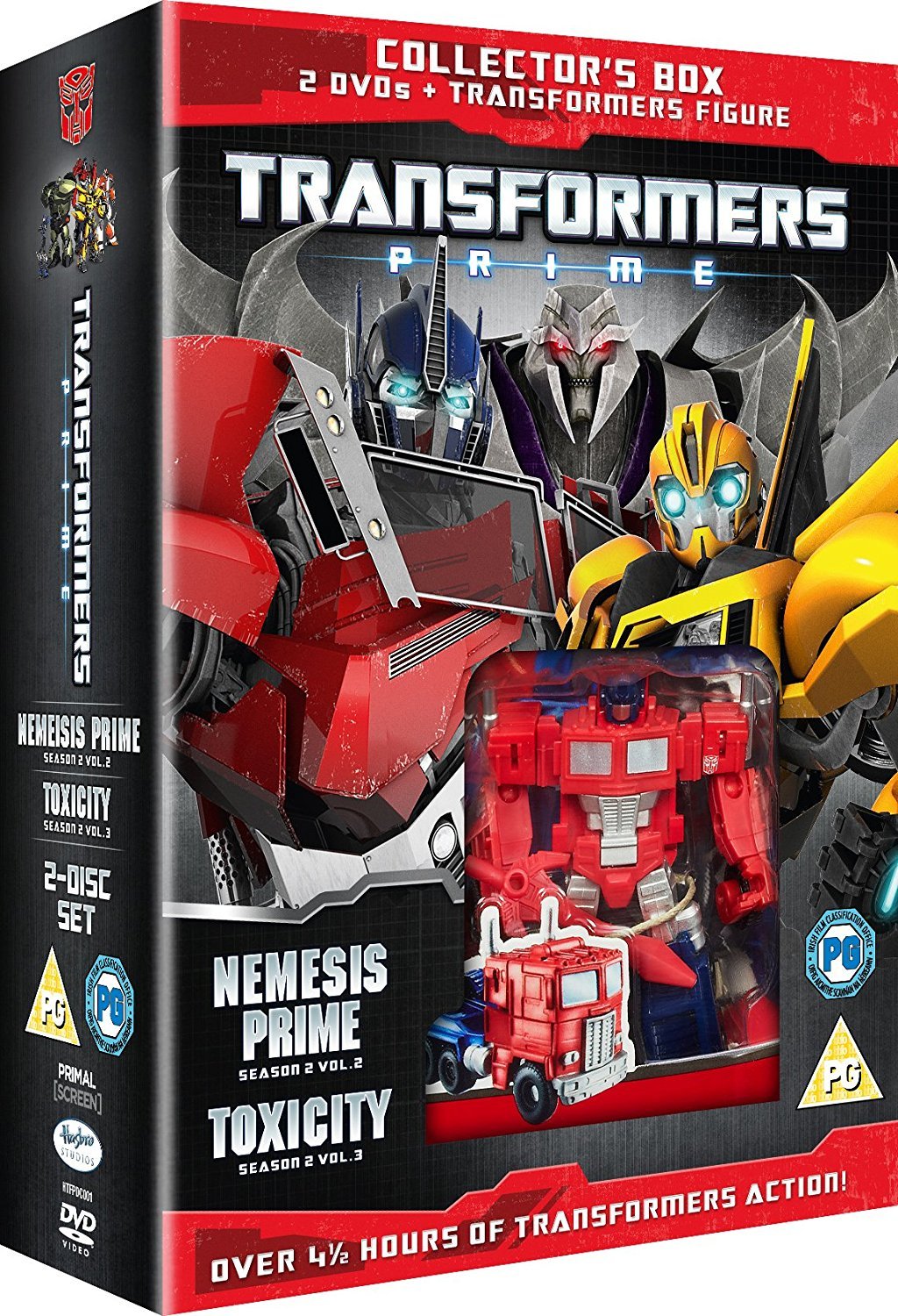 Transformers - Prime: Season Two -Collectors Edition-2 DVDs and Toy UK ...