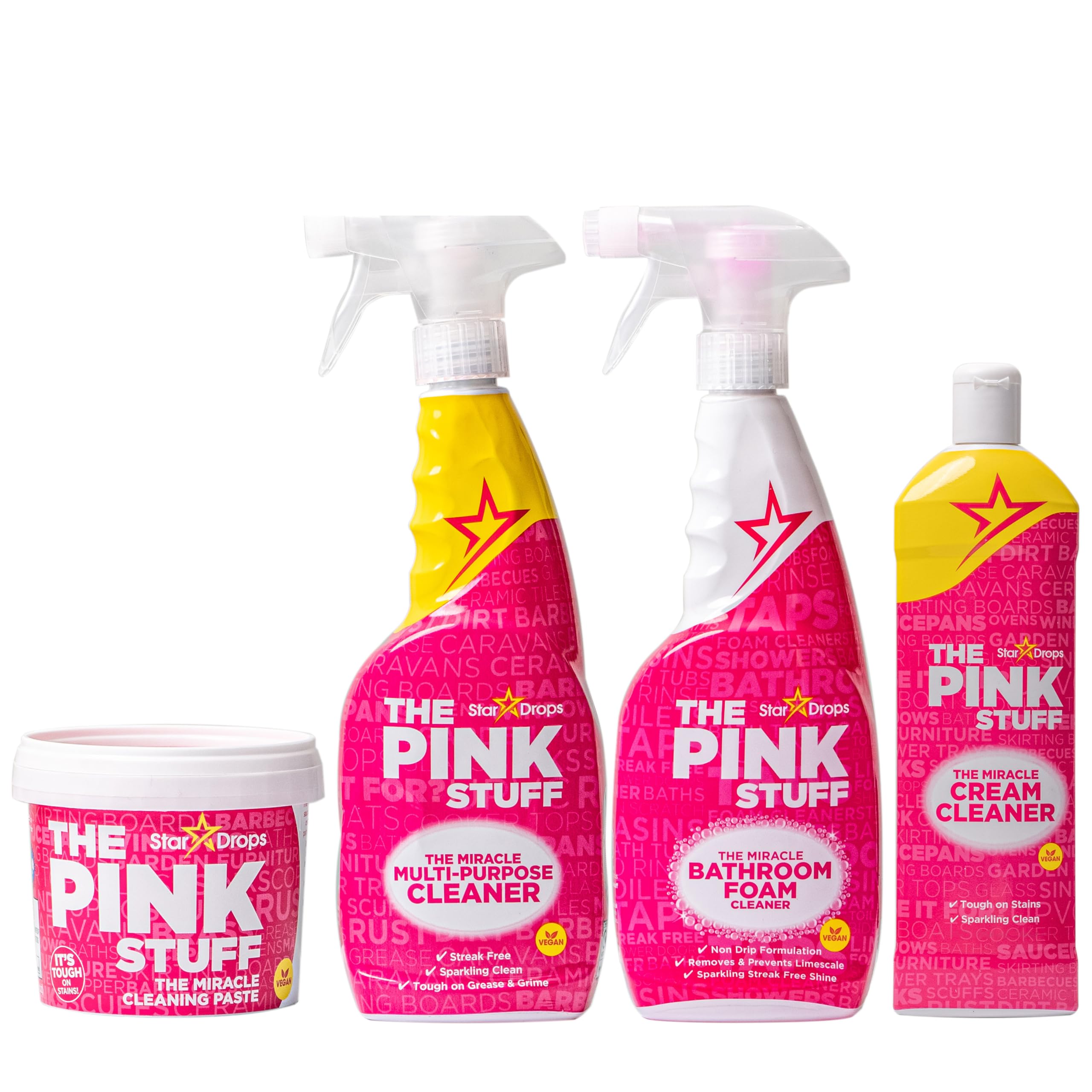 Stardrops - The Pink Stuff - Miracle Cleaning Ultimate Bundle – Paste ...