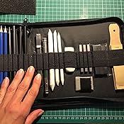 H & B Drawing Sketching Pencils Set, 35 Pack Art Kit with Sketch Book ...