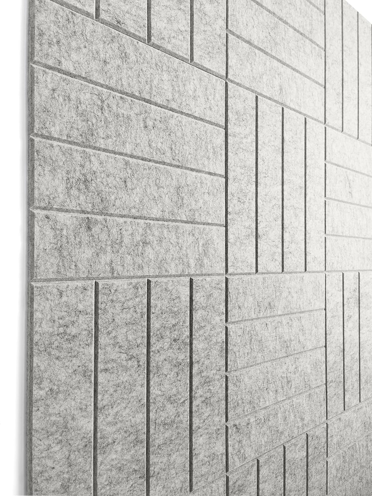 DECORITA Large Cork Board Alternative - 12-Pack Felt Wall Tiles with ...