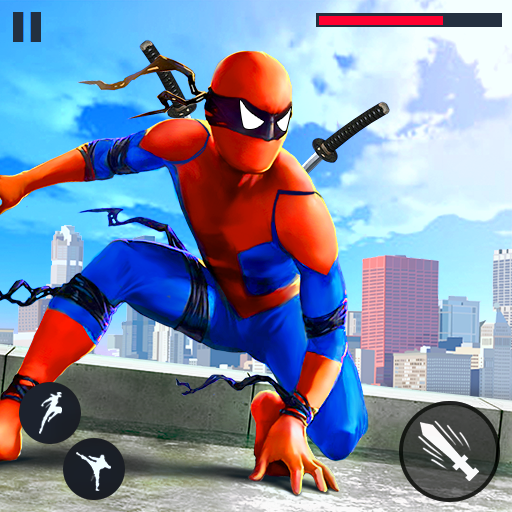 Amazing Super Flying Spider Rope Hero Gangster Rescue Man:Amazon.com ...