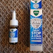 Vicks First Defence Nasal Spray, Microgel Formula to Help Stop a Cold ...