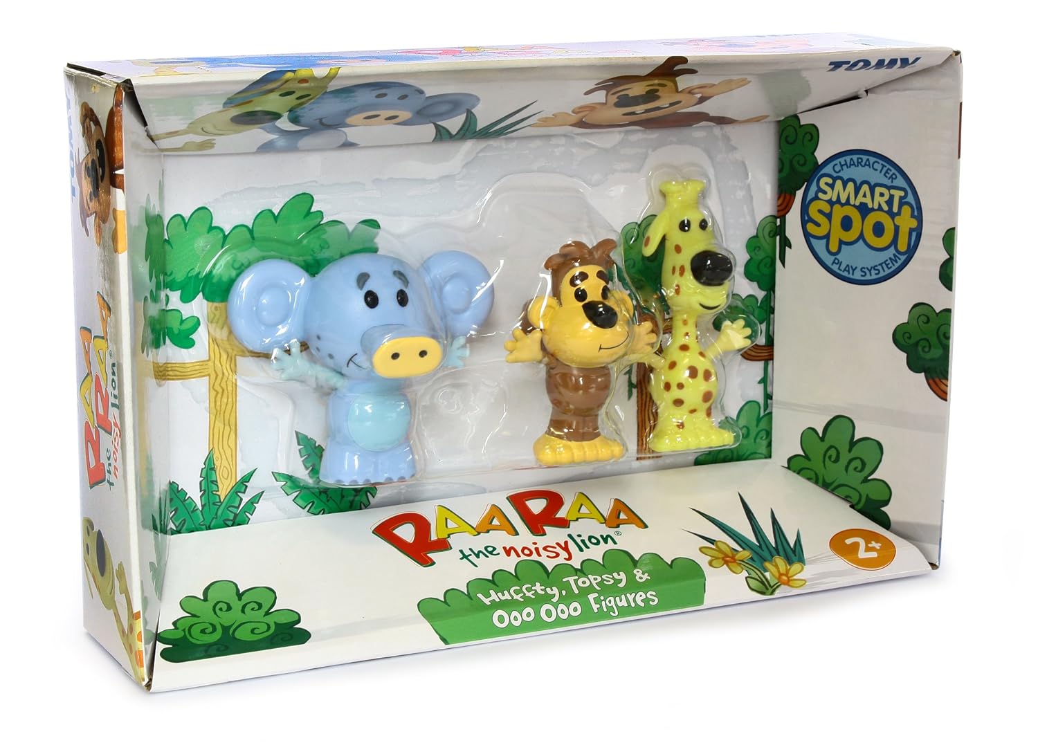 Raa Raa 71821 Tomy 3 Figure Pack (Hufty/ Ooo Ooo/ Topsy): Amazon.co.uk ...