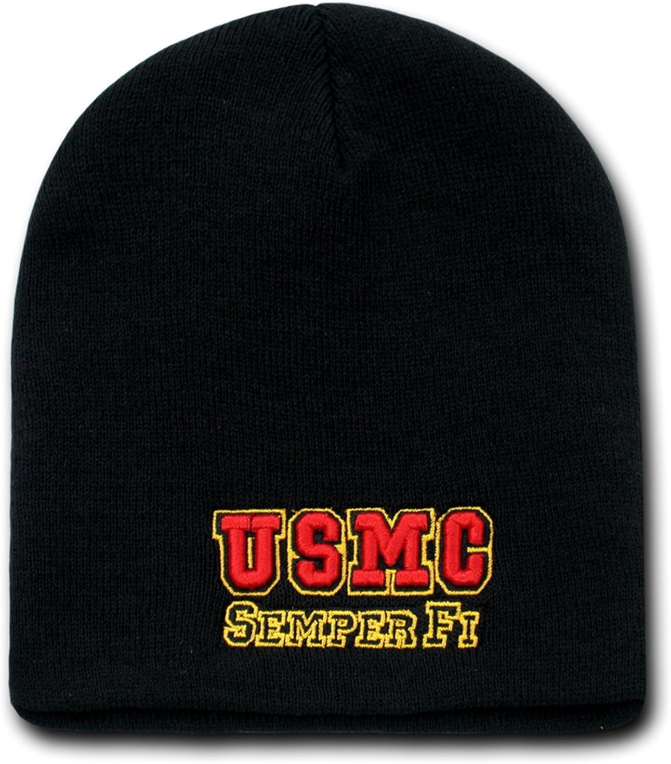 USMC SEMPER FI BEANIE U.S. MILITARY SKULL CAP CAPS at Amazon Men’s ...