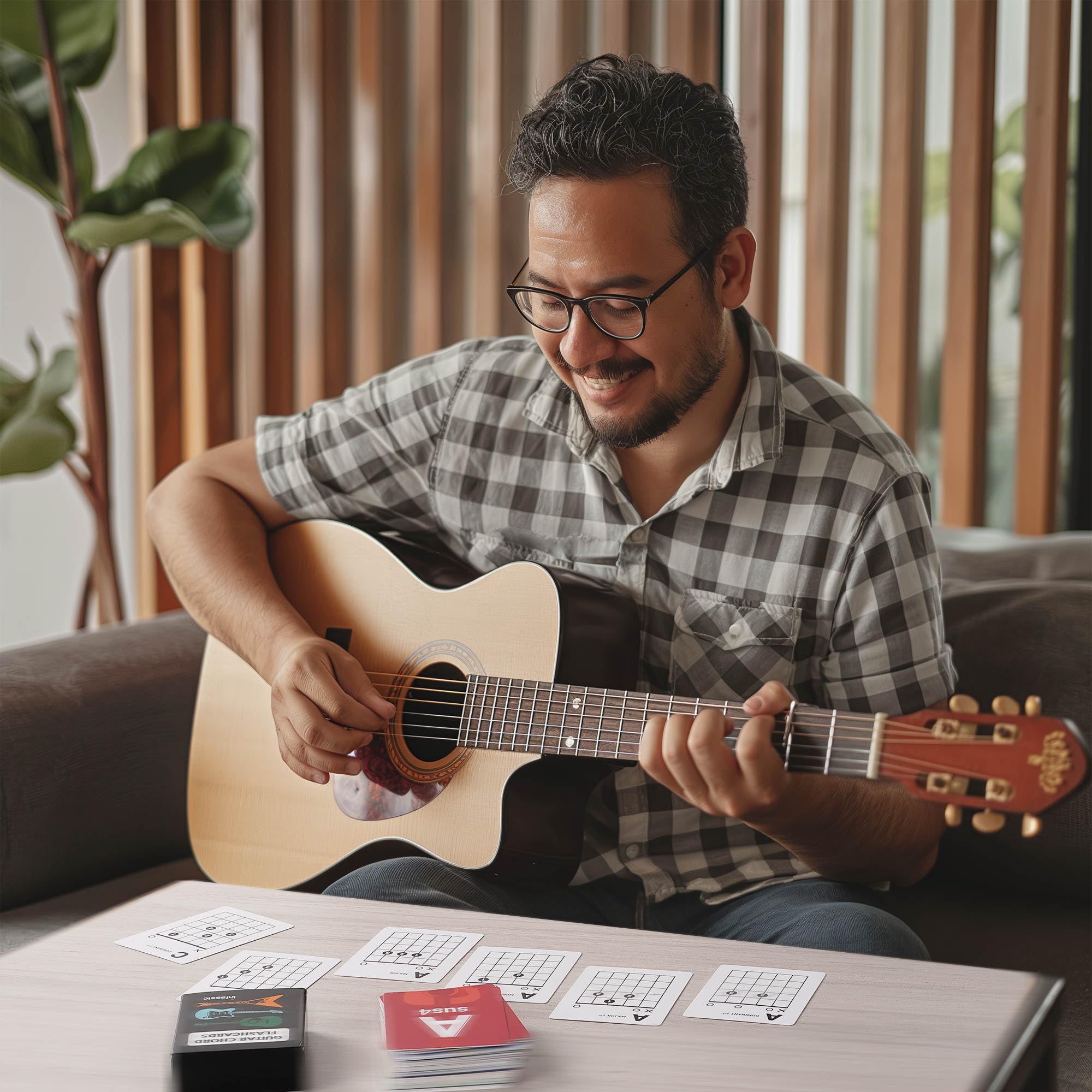 Mua Guitar Chord Flash Cards - Acoustic & Electric Guitar Learning ...