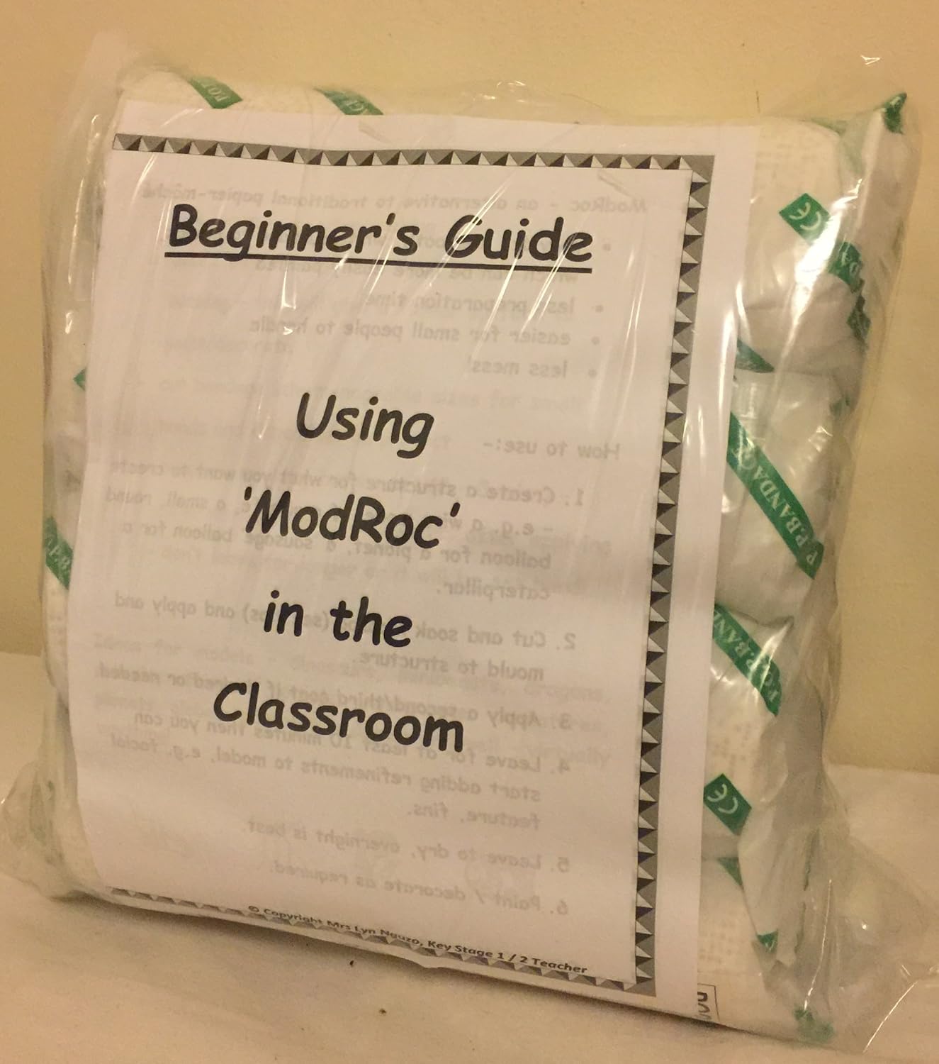 Bulk Pack 16 rolls Modroc 8cm x 3M Plaster of Paris Modelling Bandages ...