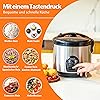 Rice Cooker Maker 5-Cup(Uncooked) with Steamer, Ceramic coating, BPA ...
