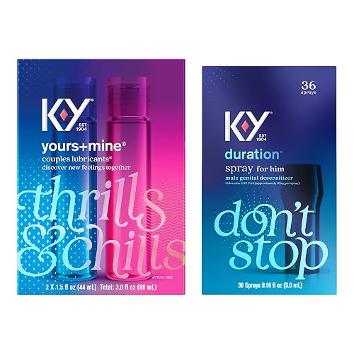 K-Y Duration Spray for Men, Male Genital Desensitizer Numbing Spray to ...