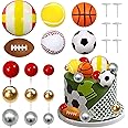 Amazon.com: 22 PCS Sports Cake Toppers Sports Cake Decoration Birthday ...