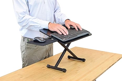 KT3 Ergonomic Adjustable Height & Negative Tilt Computer Keyboard and ...