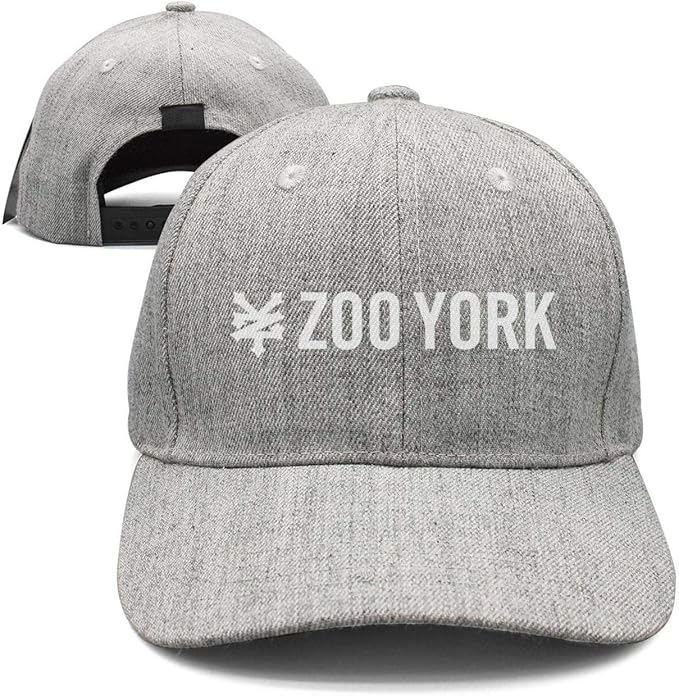 Unisex Casual Baseball Cap Zoo-York-Logo- Fashion Adjustable Visor Hats ...