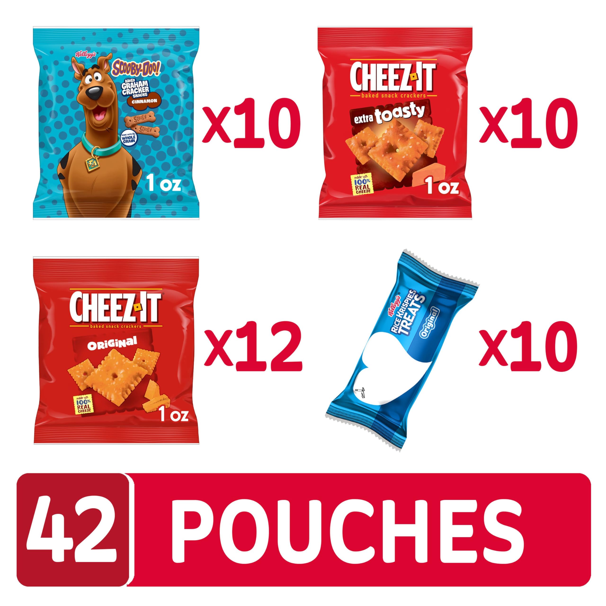 Mua Kellogg’s On-the-Go Snacks, Variety Pack with Cheez-It Crackers ...