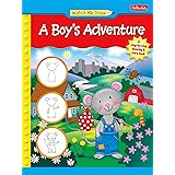 Watch Me Draw: A Boy's Adventure: Winterberg, Jenna, Fisher, Diana ...