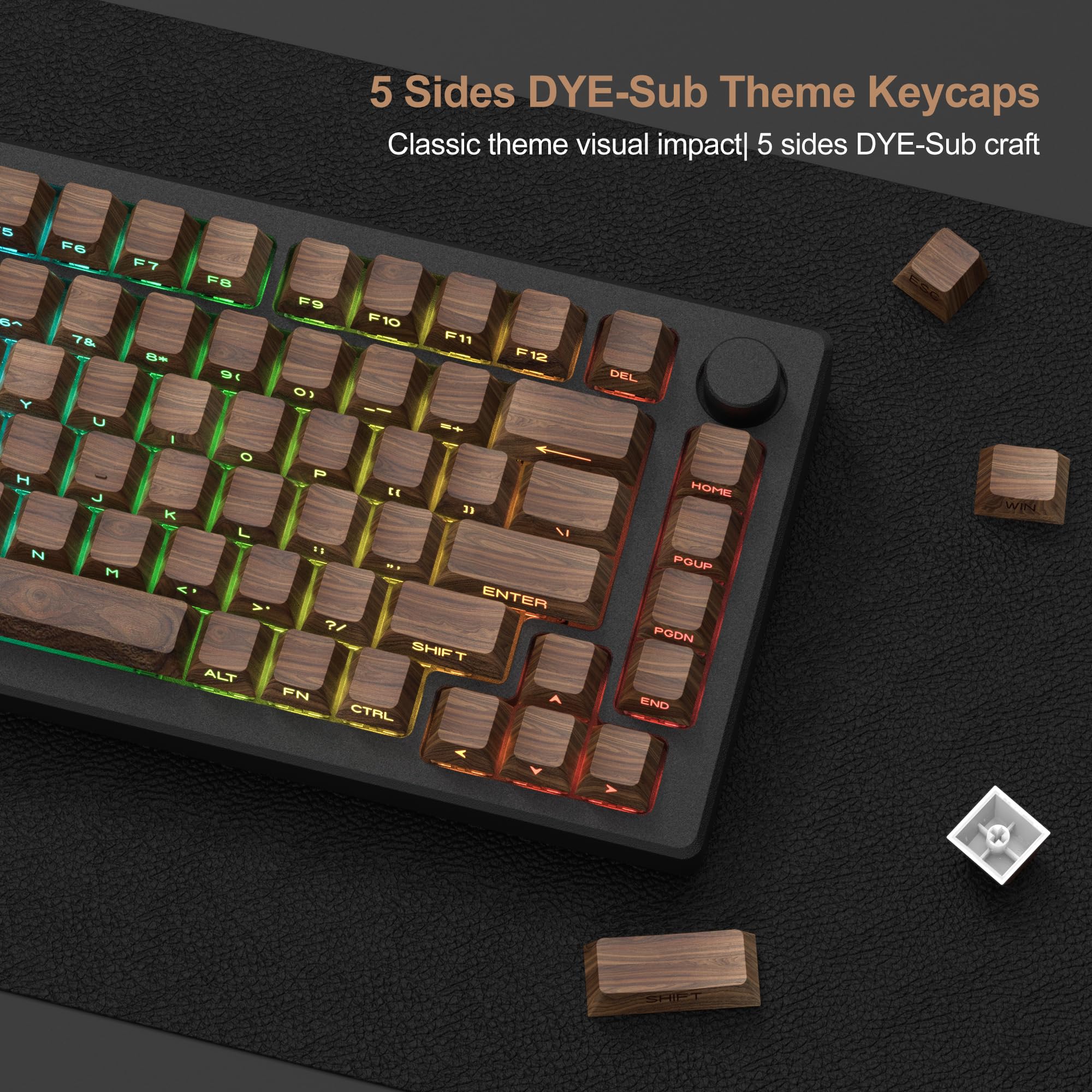 Mua XVX PBT Keycaps - Side Print Keycaps, Shine Through Custom Key caps ...