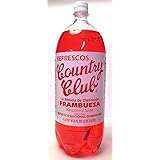 Amazon.com : Country Club Raspberry Soda - Frambuesa Bottle 12 oz ...
