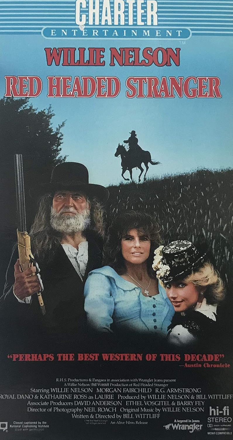 Amazon.com: Red Headed Stranger(VHS): Bill Wittliff, Willie Nelson ...