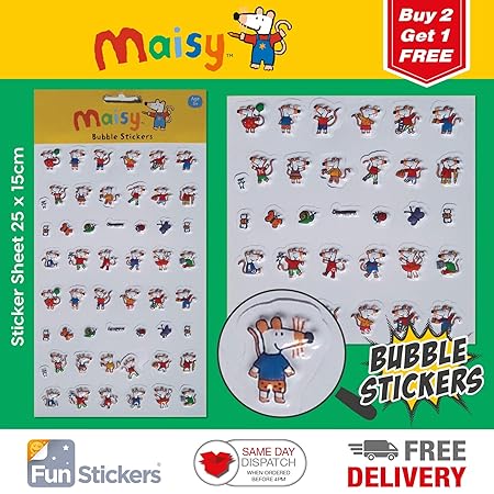 Maisy Stickers Bubble 3001: Amazon.co.uk: Toys & Games