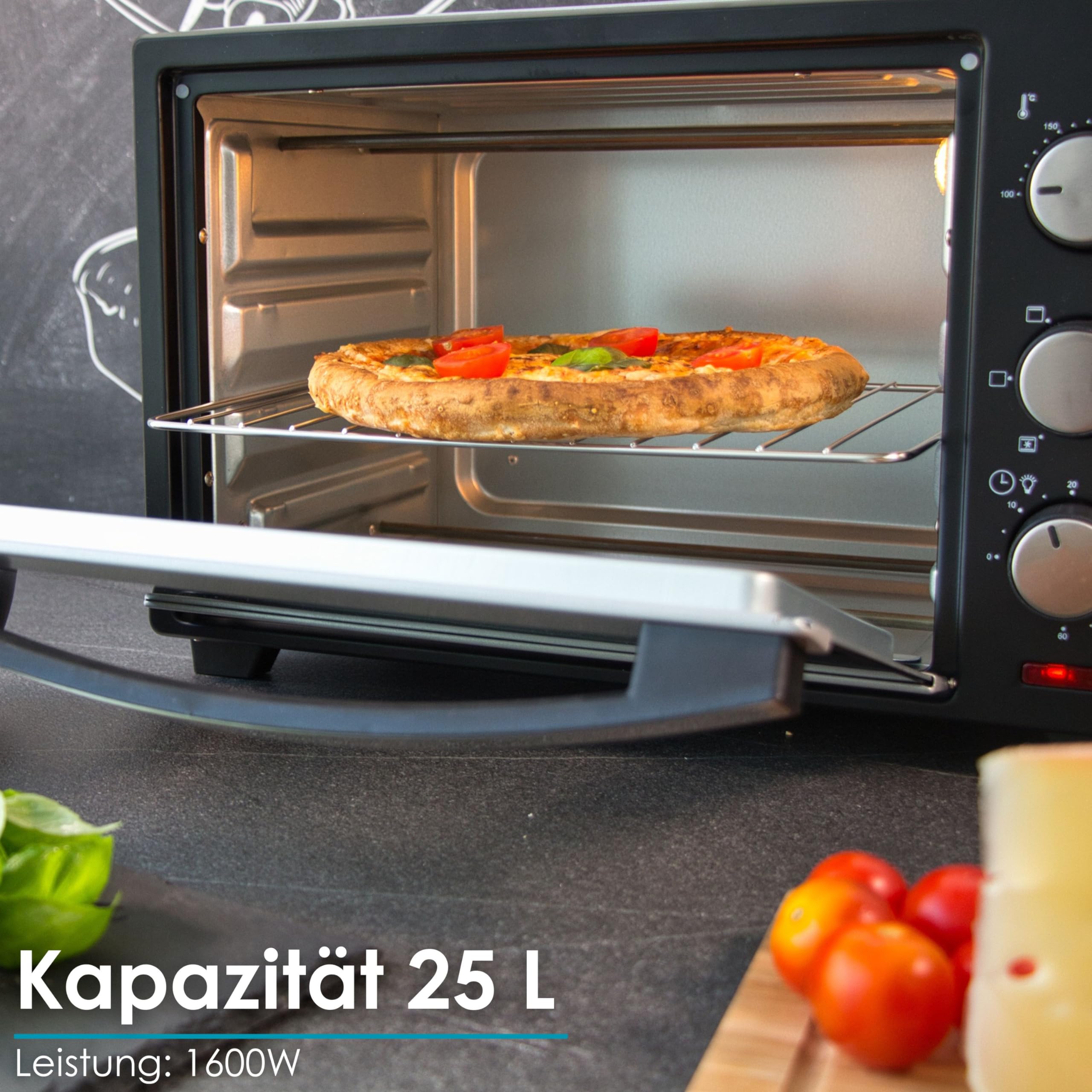 Mua STEInBORG Mini Oven 25 Litres | Pizza Oven | 3-in-1 Oven | Mini ...