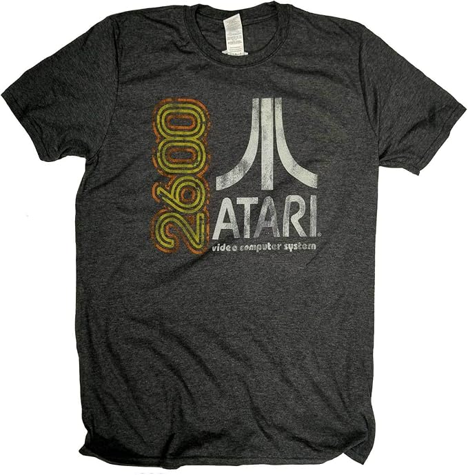 Atari T Shirt - Atari 2600 Logo 100% Official Licensed: Amazon.co.uk ...