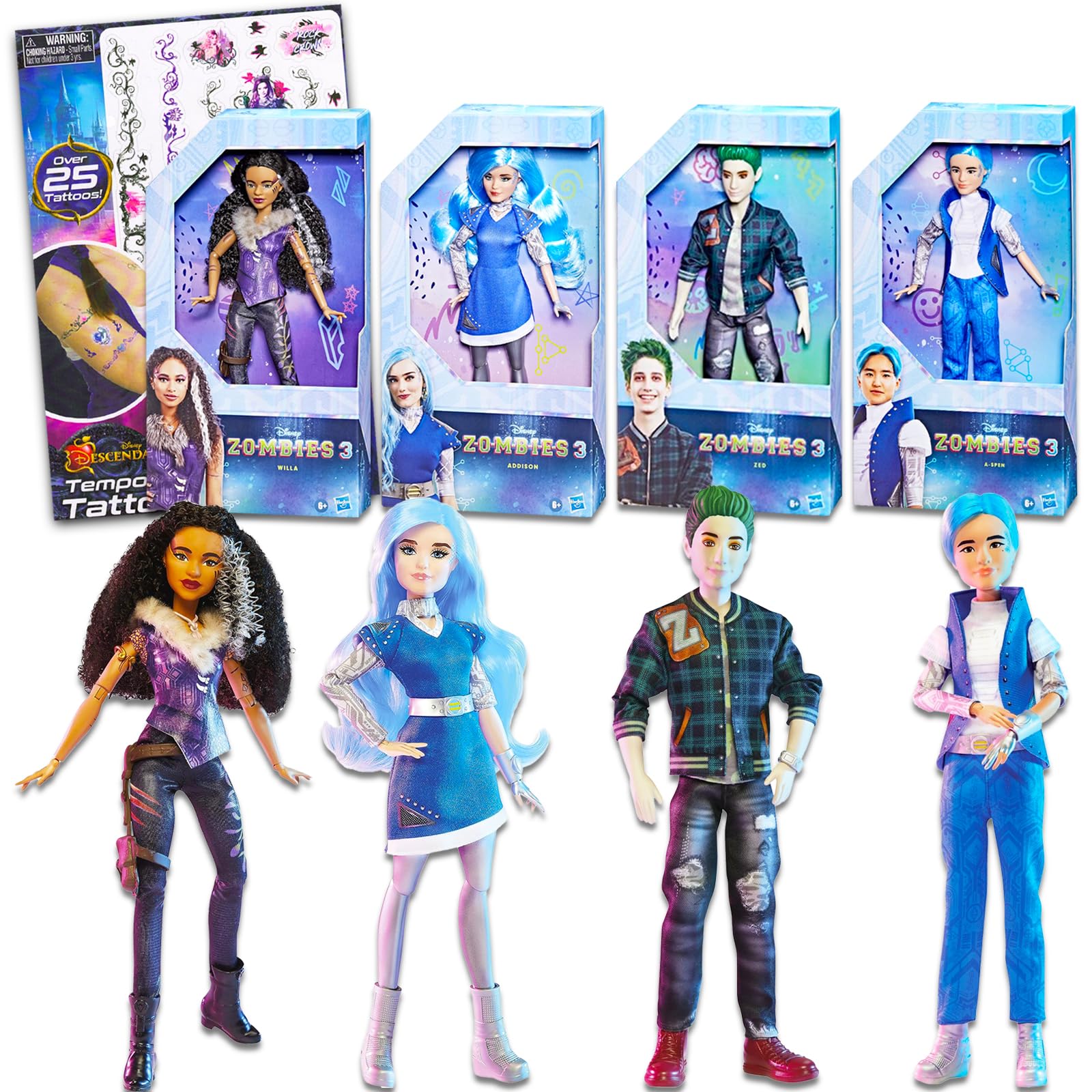 Mua Disney Zombies Dolls Set for Girls - Bundle with 4 Disney Zombies 3 ...