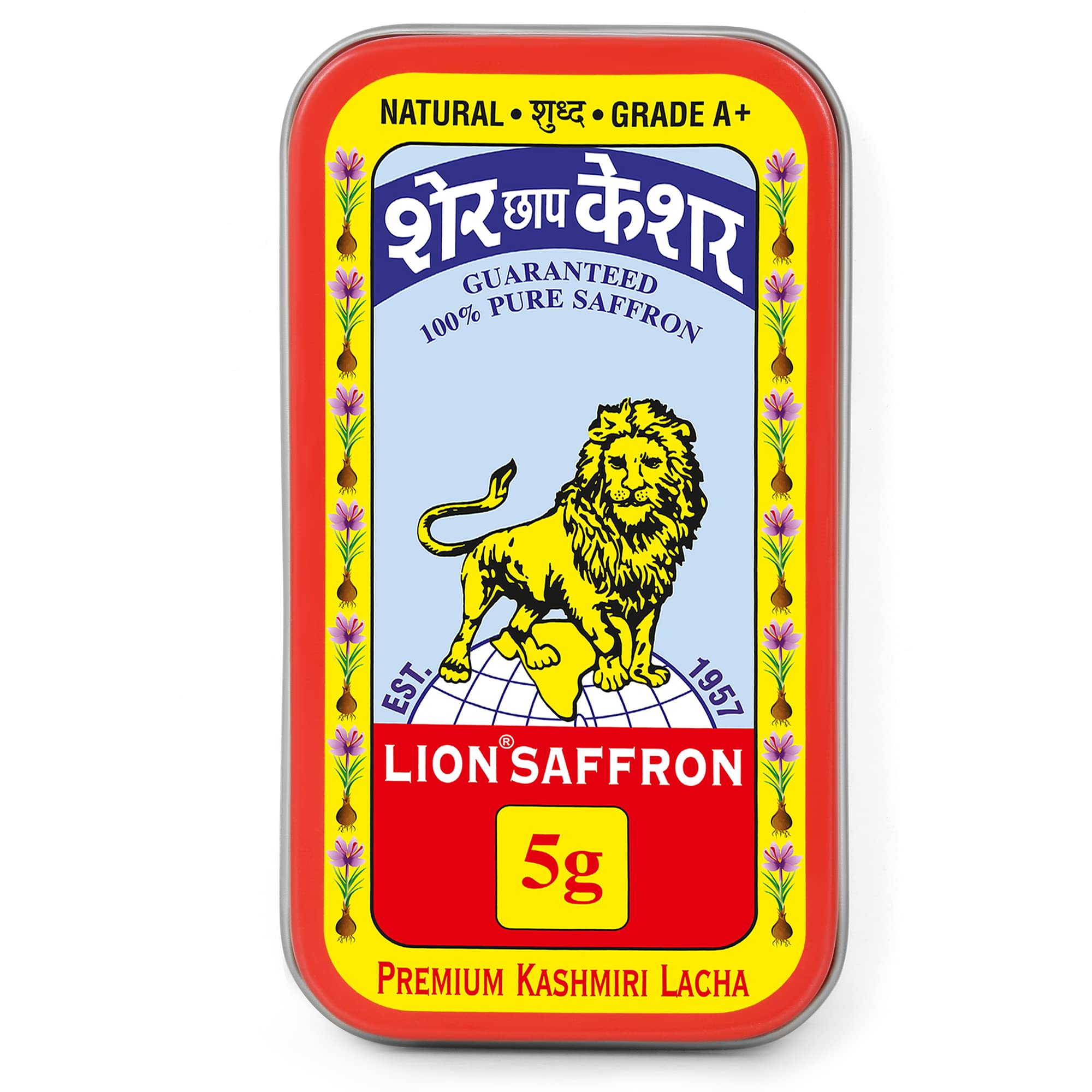 Mua LION SAFFRON, 5g Original Kashmir Saffron/Kesar/Azafran (Certified ...