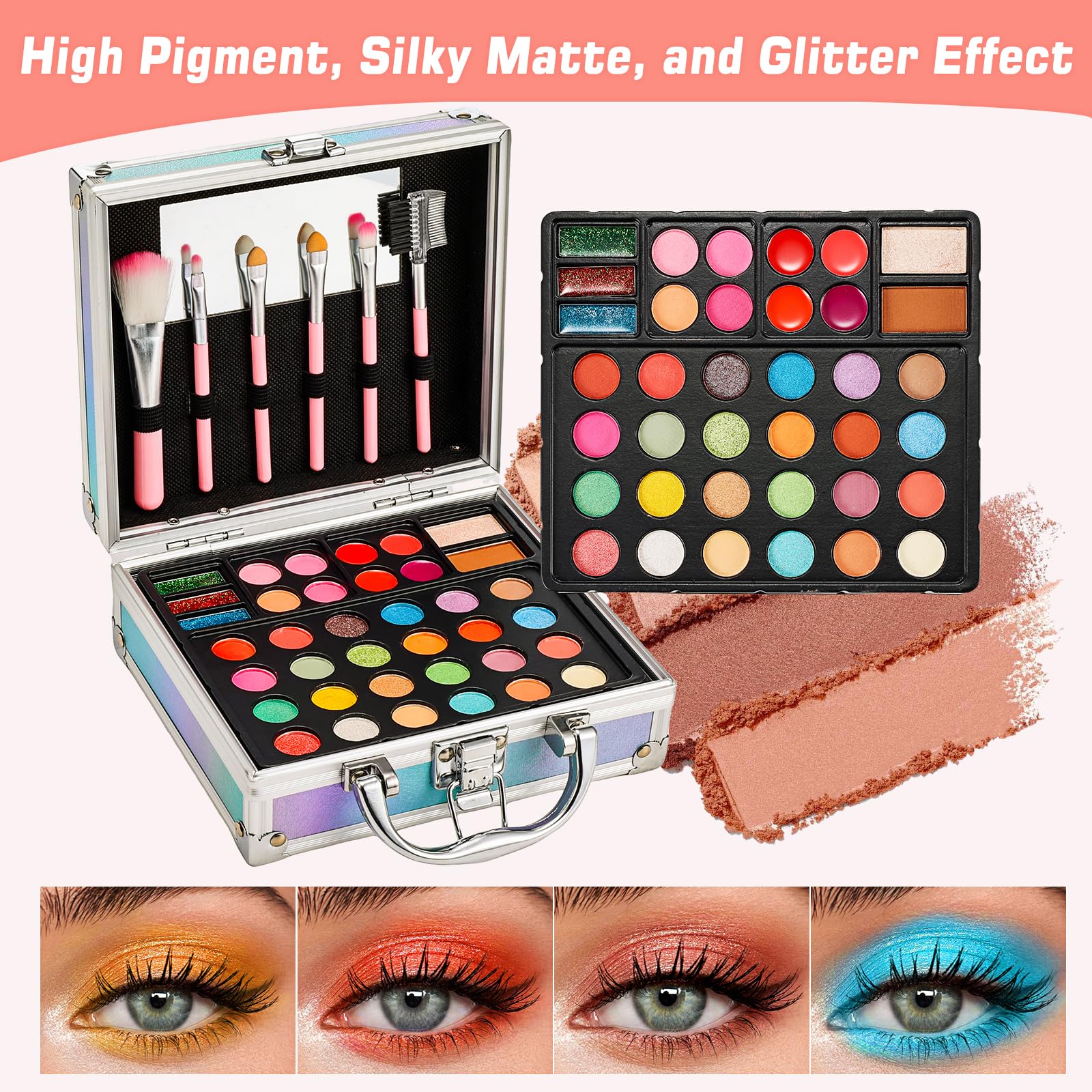 Mua Anpro All-In-One Makeup Carry Case with Pro Teen Makeup Set, Full ...