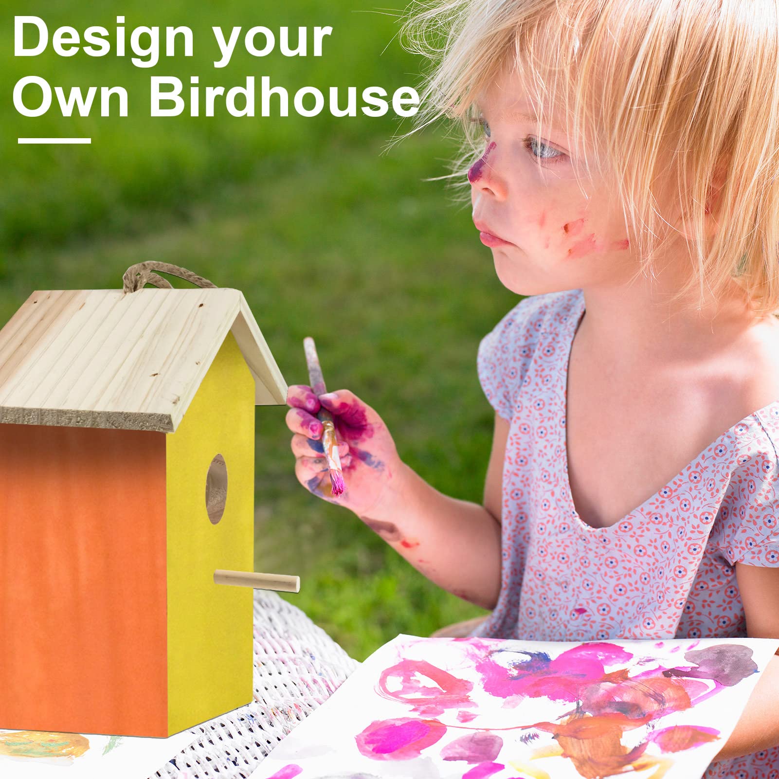 Mua Pintuson 2 Pack Window Bird Houses for Viewing, See Through Bird ...