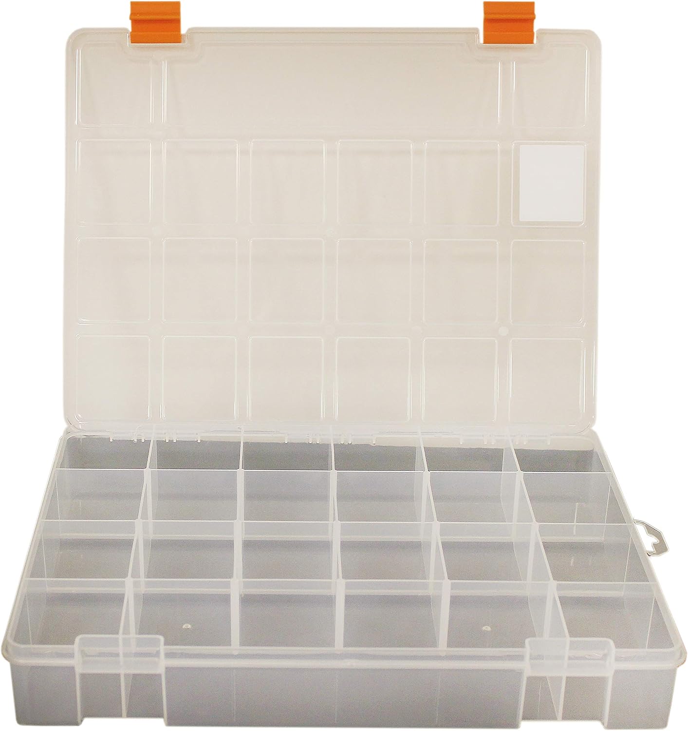 MANO Double Pack 13″ Organiser Strorage Box Each with 21 compartments ...
