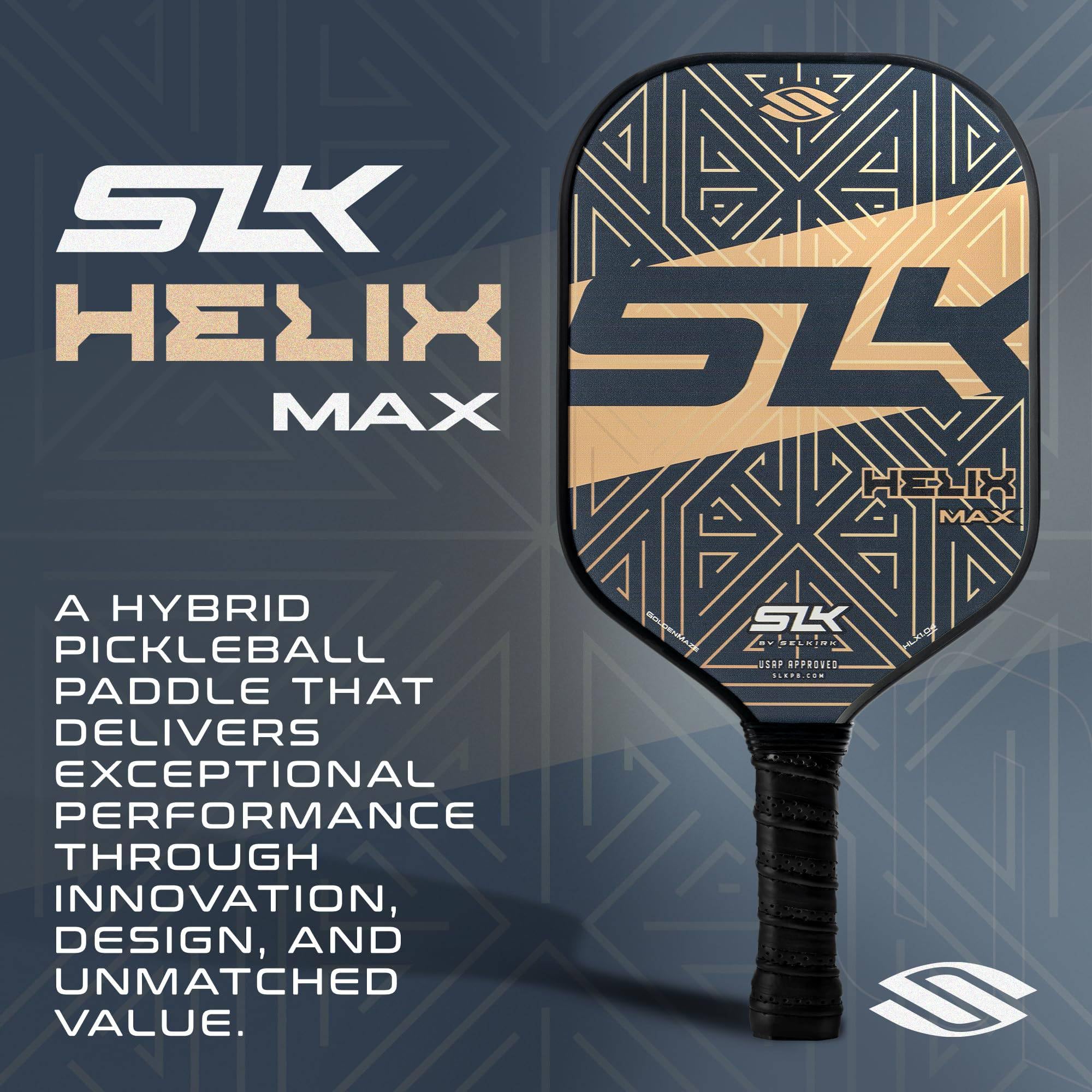 Mua SLK Helix Pro Pickleball Paddle | Carbon Fiber & Fiberglass Hybrid ...