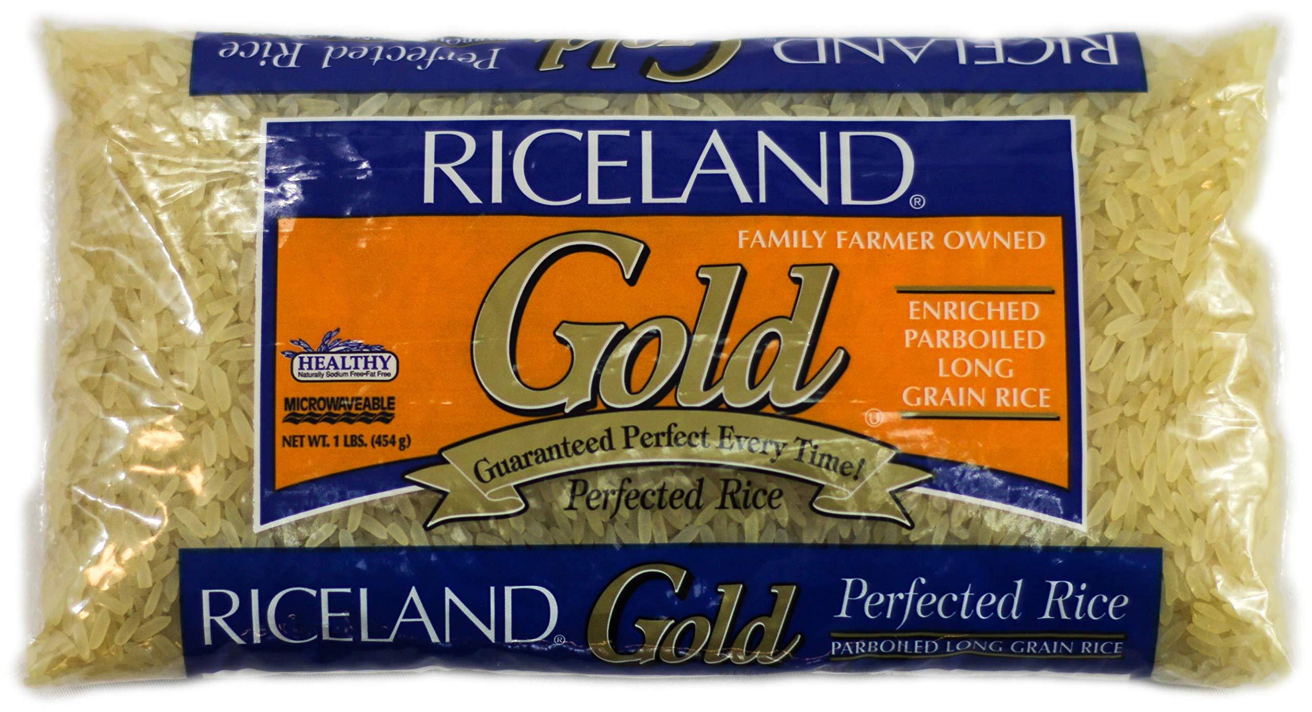 Amazon.com : Riceland Long Grain White Rice 2/1 LB bags : Grocery ...
