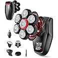 Amazon.com: Head Shavers for Bald Men - Magnetic 7D Electric Razor IPX8 ...