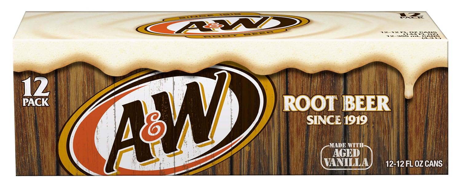 A&W Root Beer Org. 12 oz. (355 mL) - 24 Pack: Amazon.co.uk: Grocery