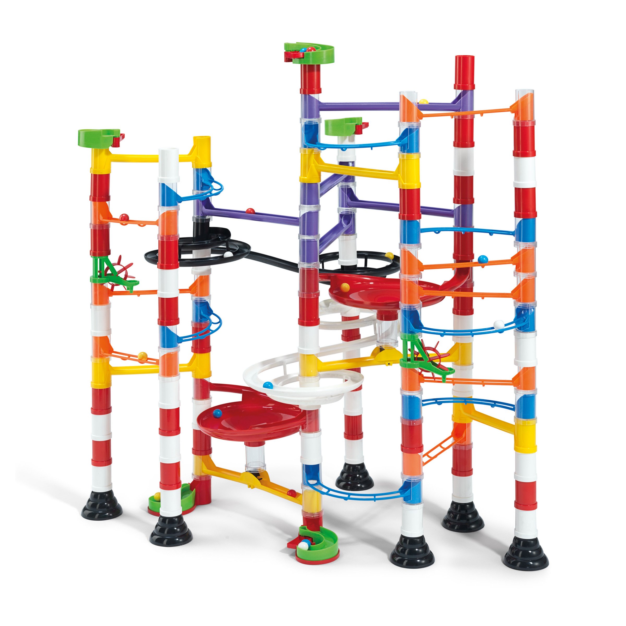 Quercetti Super Marble Run - Italian Made - 213 Pieces - for Ages 8 and ...