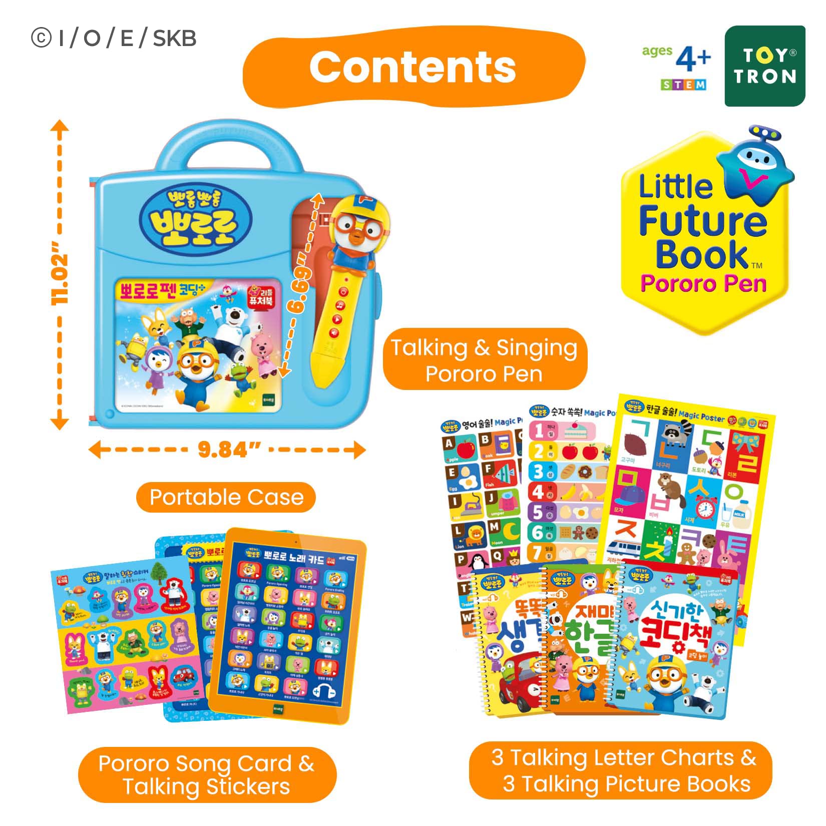 Mua Pororo Korean Alphabet +Basic Coding, Learning Toys, English, Math ...