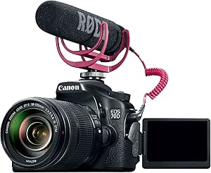 Amazon.com : Canon EOS 70D Video Creator Kit with 18-135mm Lens, Rode ...