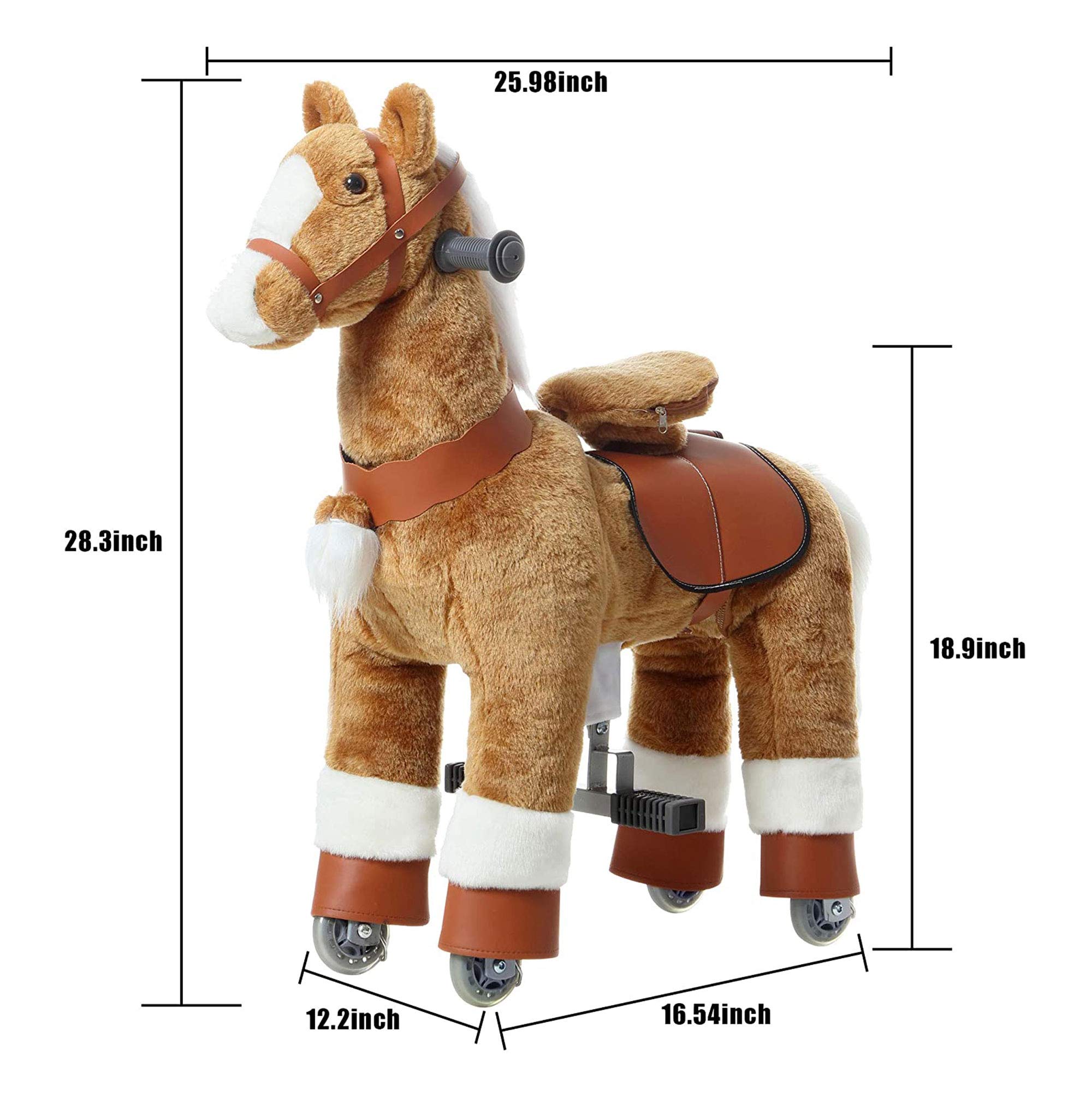 Mua Ride on Horse Toy, Kids Ride on Toy for 3-6 Years Old, Premium ...