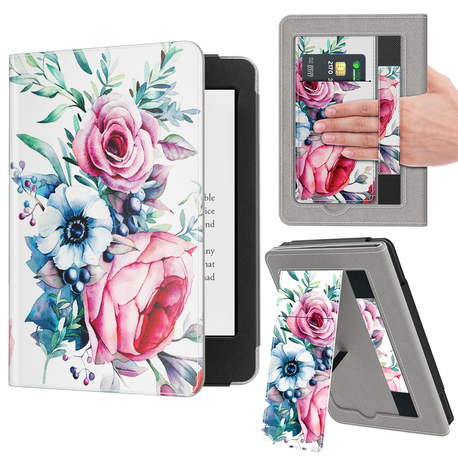 VORI Stand Case for 7"/6.8" Kindle Paperwhite (12th/11th Generation ...