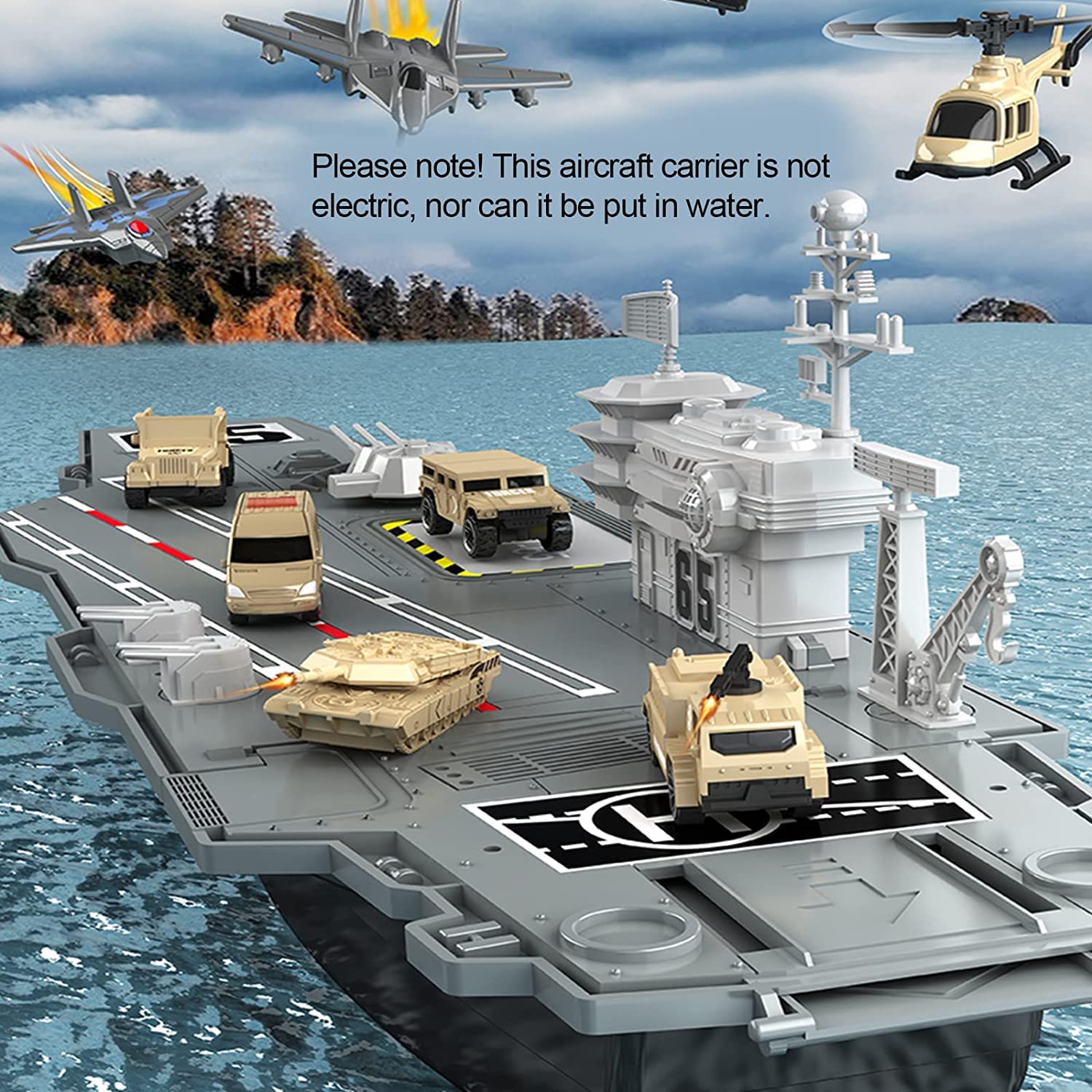 Mua 33-Inch Aircraft Carrier Mega Playset - Ultimate Military Battle ...