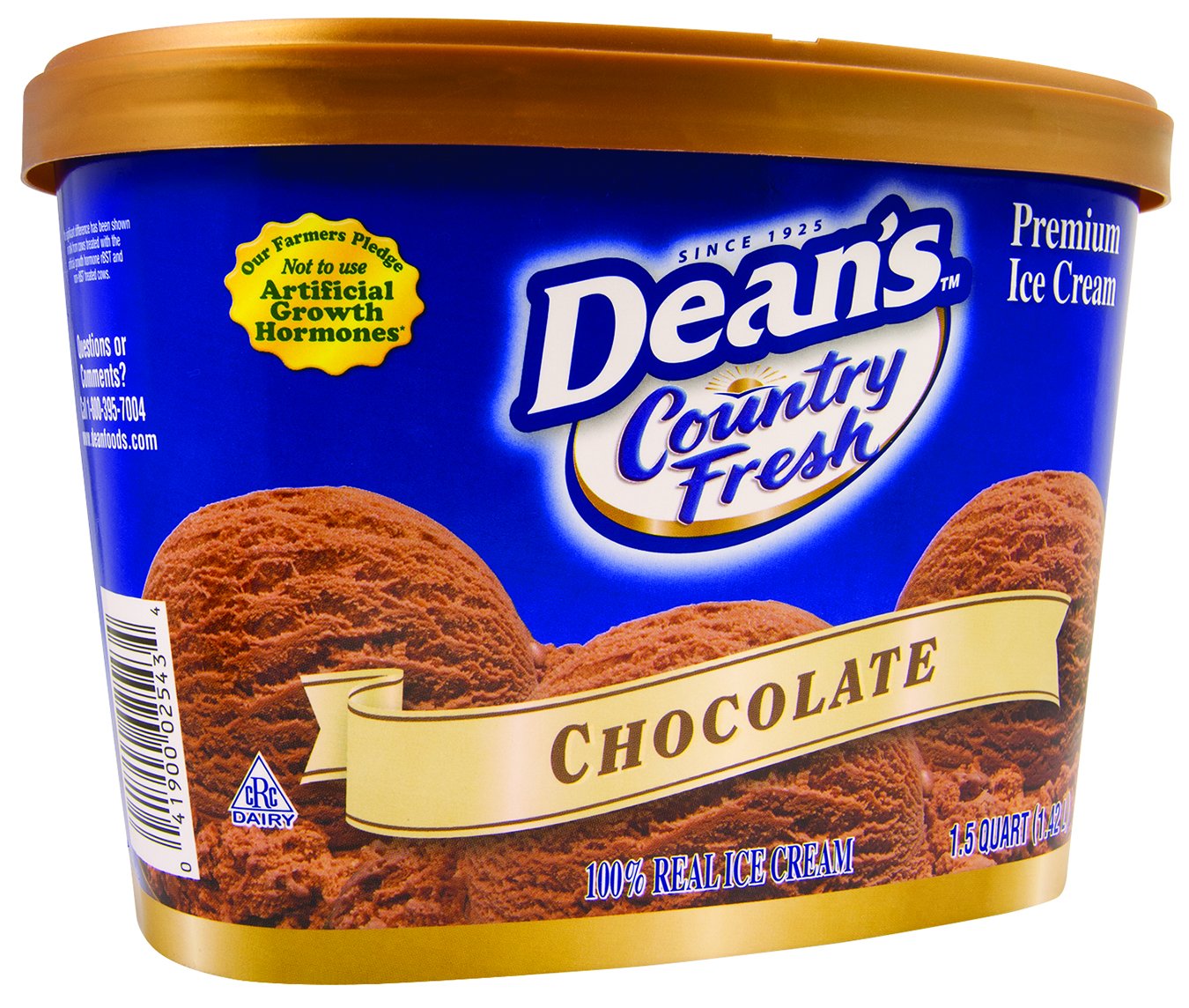 Deans, Country Fresh Chocolate, 48 oz (frozen): Amazon.com: Grocery ...