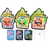 Amazon.com : Family Volcano Assorted Popping Candy, Cola/Strawberry ...