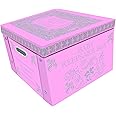 Amazon.com: Robert Frederick Large Collapsible Memory Storage Box ...