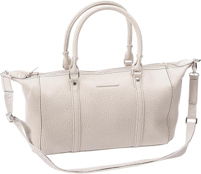 Paquetage Polochon, Sac à main femme - Gris clair, Synthétique: Amazon ...