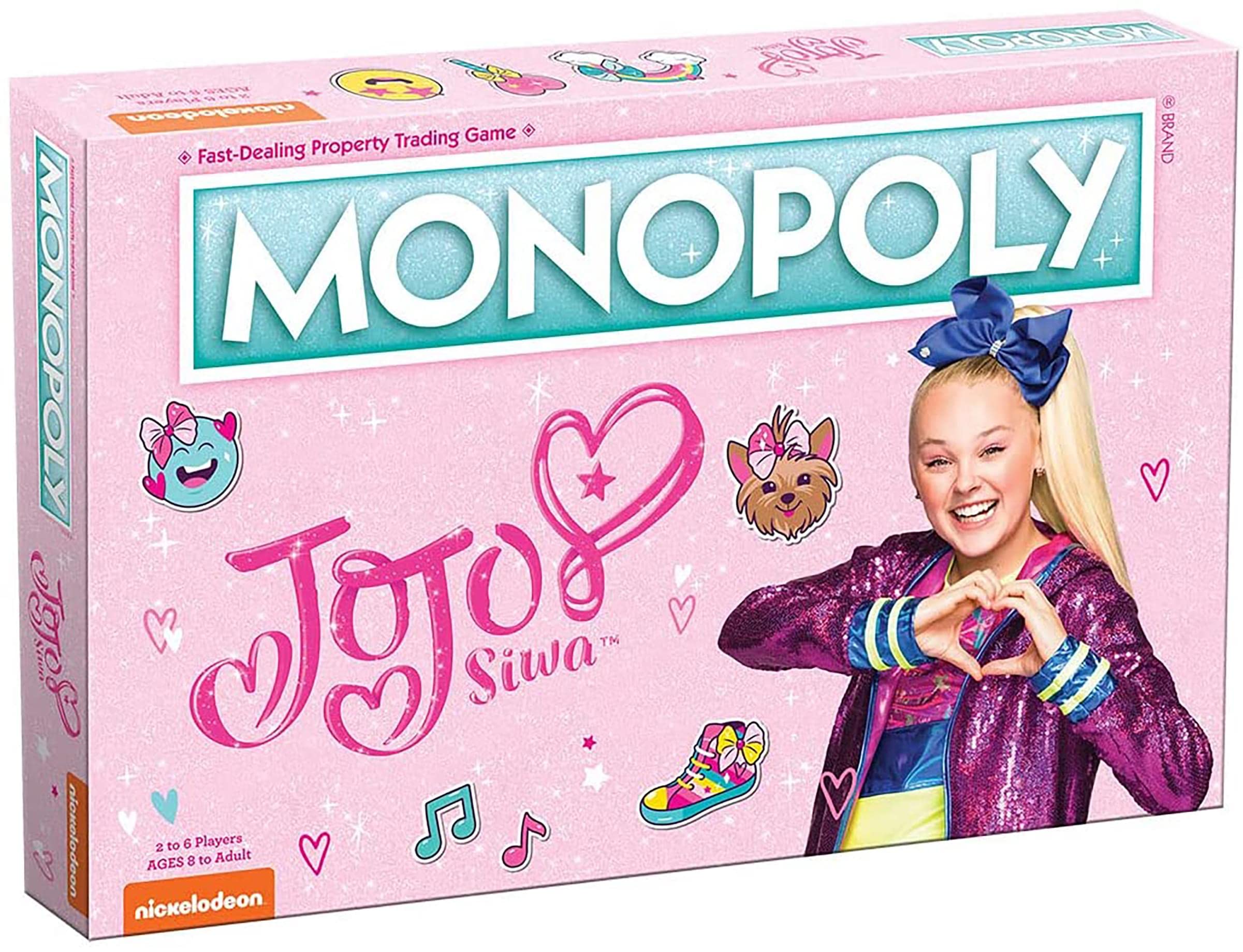 Mua Monopoly JoJo Siwa Edition | Featuring JoJo's Signature Bows & More ...