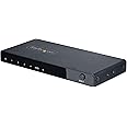 Amazon.com: StarTech.com 4-Port 8K HDMI Switch, HDMI 2.1 Switcher 4K ...
