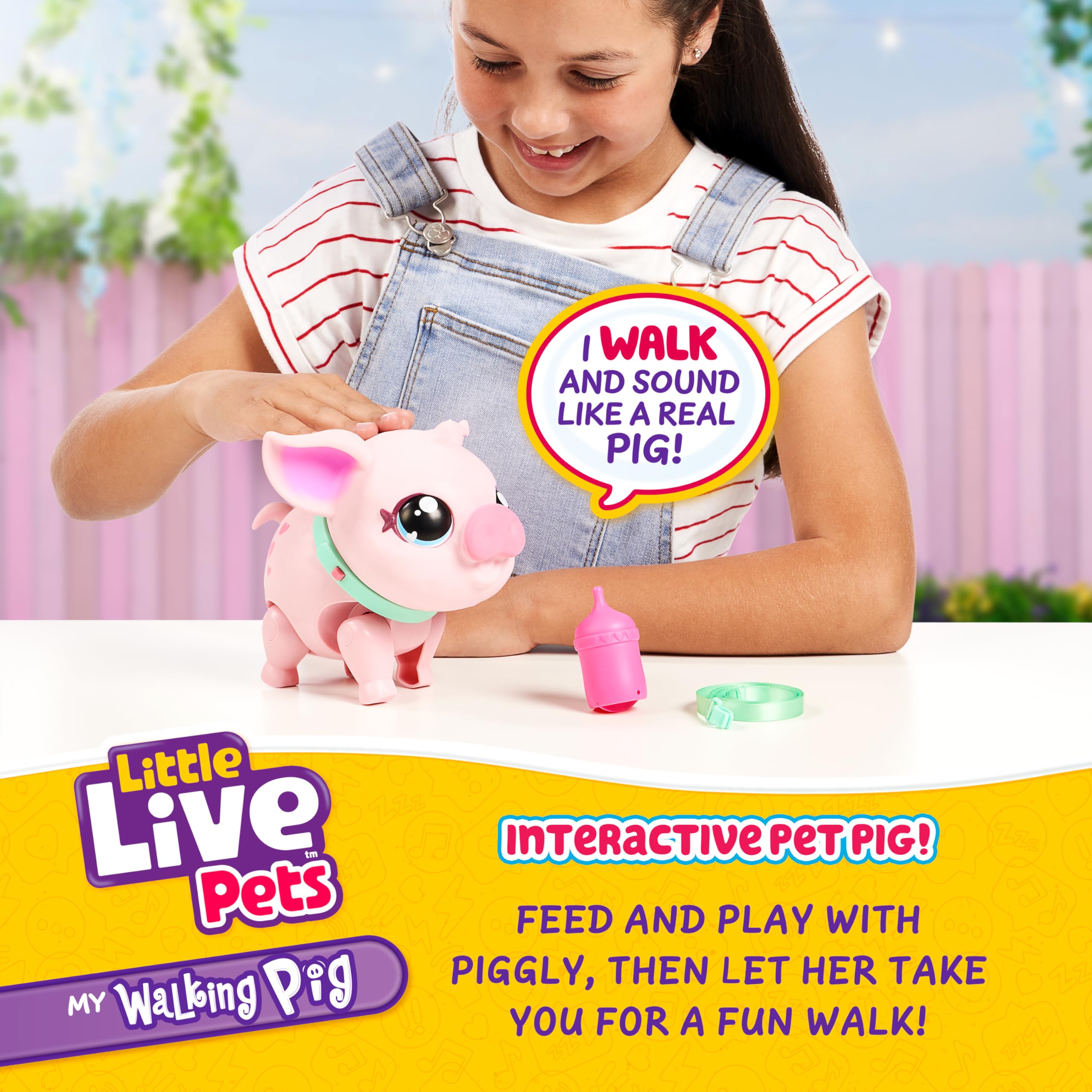 Mua Little Live Pets My Pet Pig | Soft and Jiggly Interactive Toy Pig ...