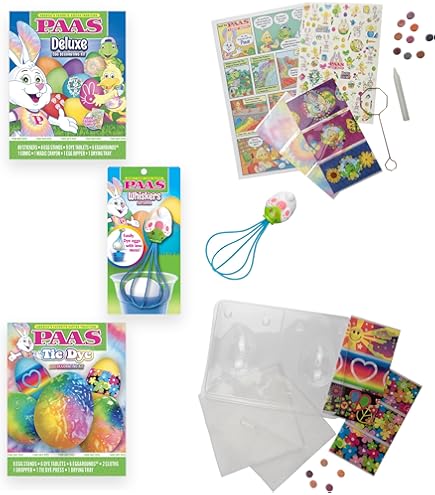 Easter Egg Die Kits PAAS Easter Egg Decorating Bundle - Deluxe & Cosmic ...