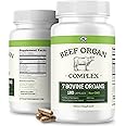 Amazon.com: Beef Organ Supplement Grass Fed - 7 Beef Organs Complex ...