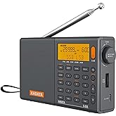 Amazon.com: XHDATA D808 Portable AM FM SW LW Air Band Radio SSB RDS ...